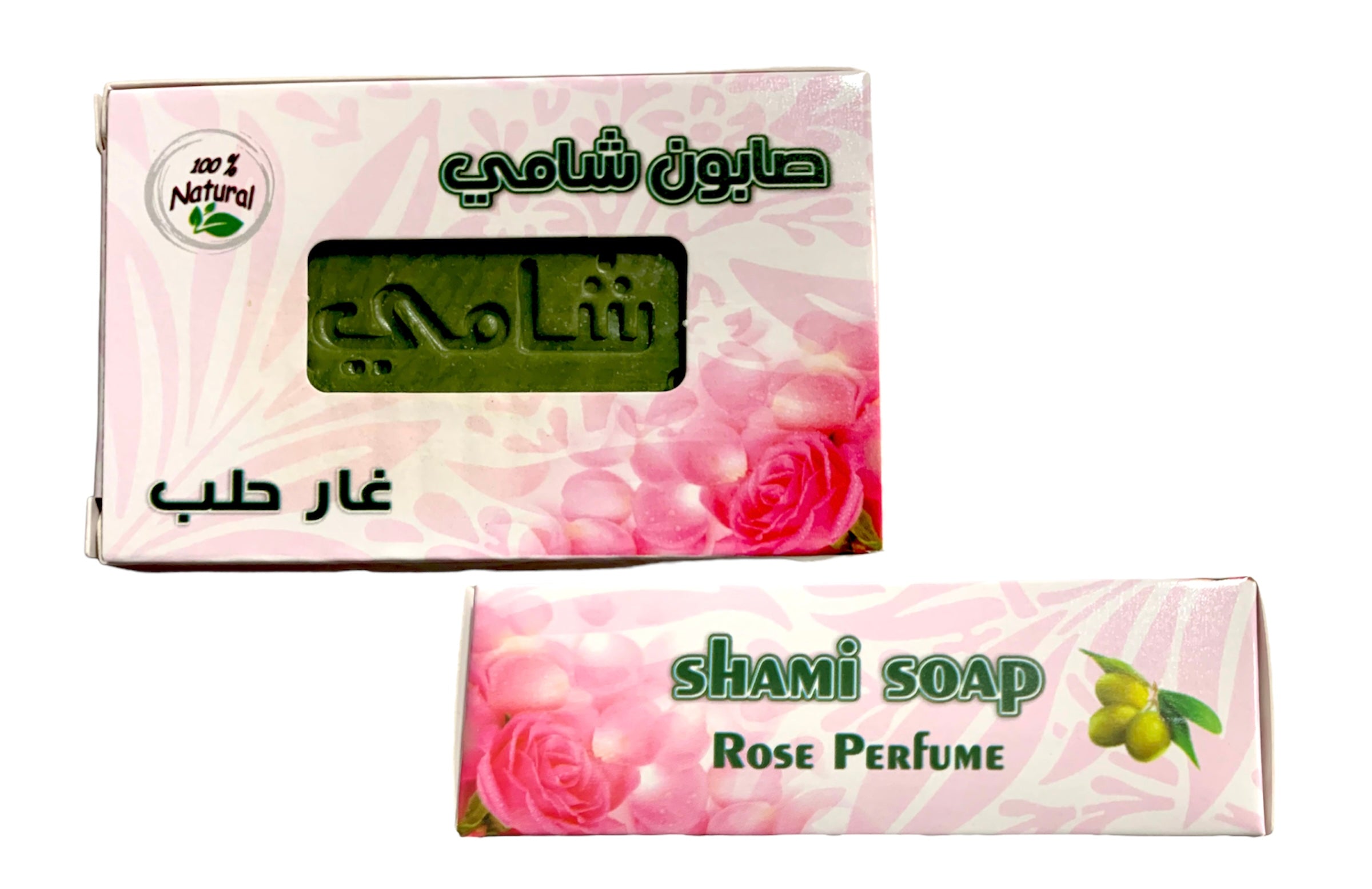 Shami: Rose Perfume Soap Bar (150g) | MyBakhoor